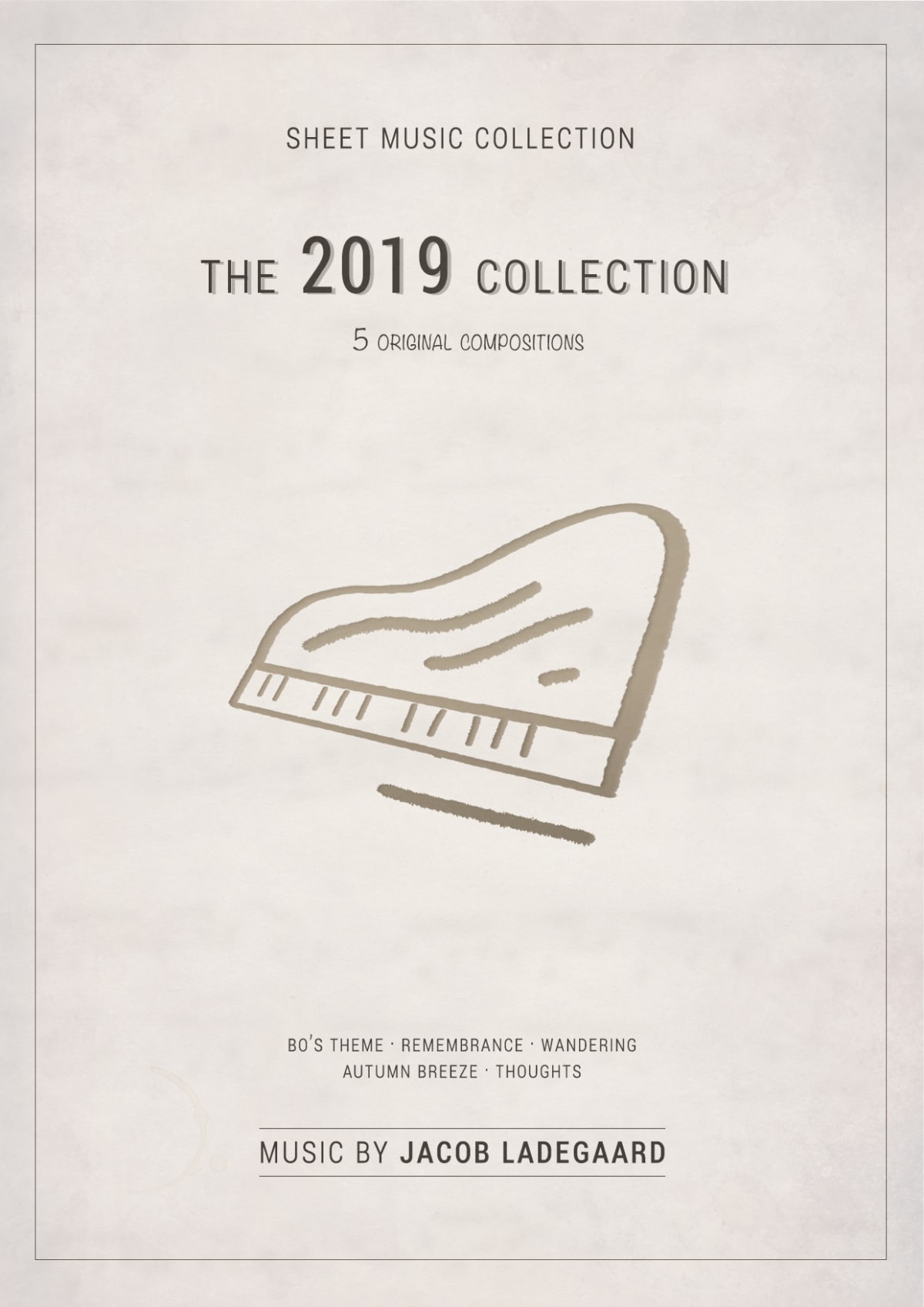 The 2019 Collection - Jacob's Piano