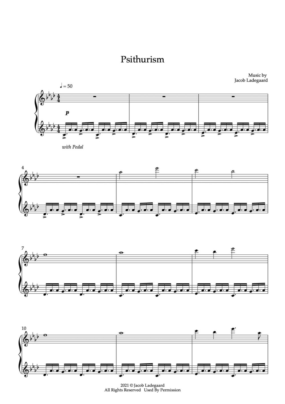 The PETRICHOR Collection - Jacob's Piano