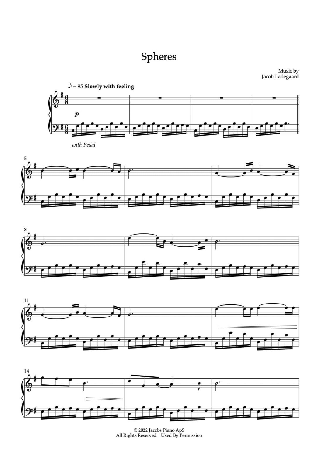 SPHERES Collection - Jacob's Piano